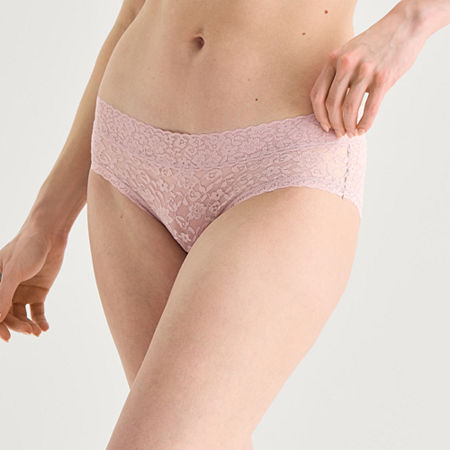Click here for Ambrielle Everyday Lace Hipster Panty  X-large  Be... prices