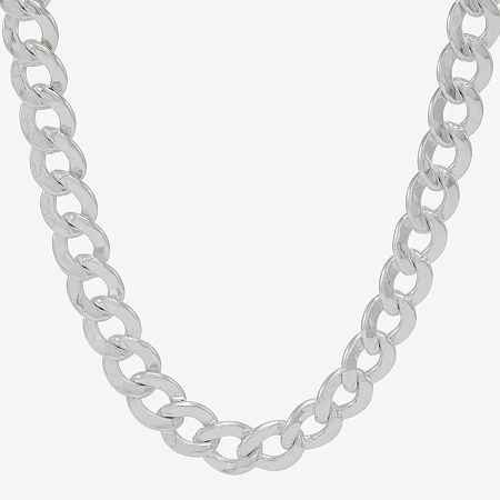 Click here for Made in Italy Mens Sterling Silver 24 Inch Curb Ch... prices
