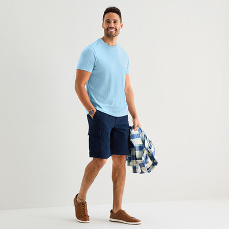 Click here for St. Johns Bay Mens 10 Mid Rise Stretch Fabric Carg... prices