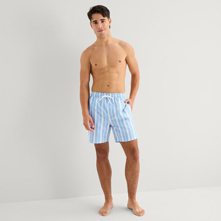 Click here for Arizona Mens Striped Swim Trunks  Xx-large  Blue prices