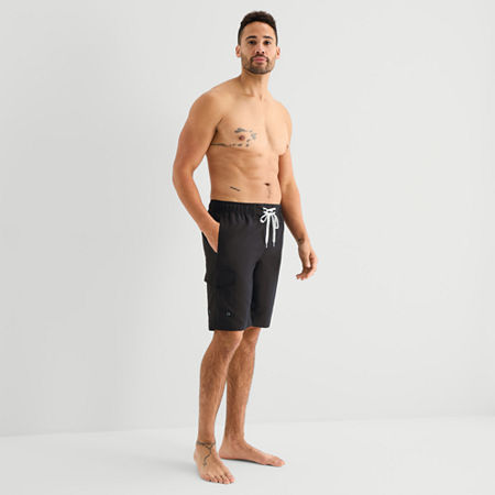 Click here for St. Johns Bay Mens Swim Shorts  Small  Black prices