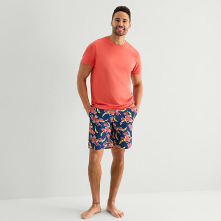Click here for St. Johns Bay Swim Shirt  Medium  Red prices