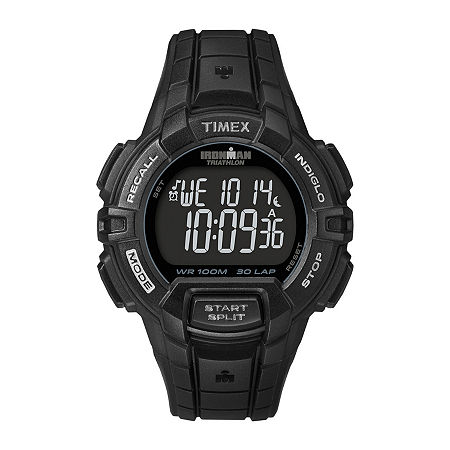 Click here for Timex Ironman Rugged Mens 30-Lap Black Dial Watch... prices