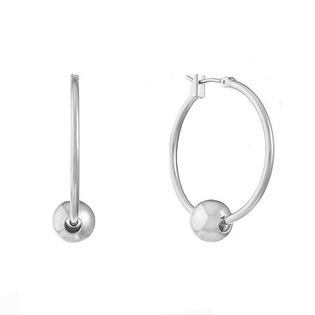 Click here for Liz Claiborne Hoop Earrings  One Size  Silver prices