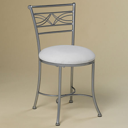 Click here for Dutton Vanity Stool  One Size  Gray prices