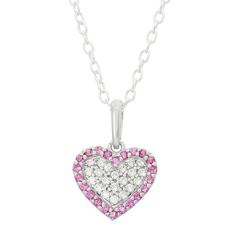 Click here for Childrens 14K Rose Gold Over Silver Cubic Zirconia... prices