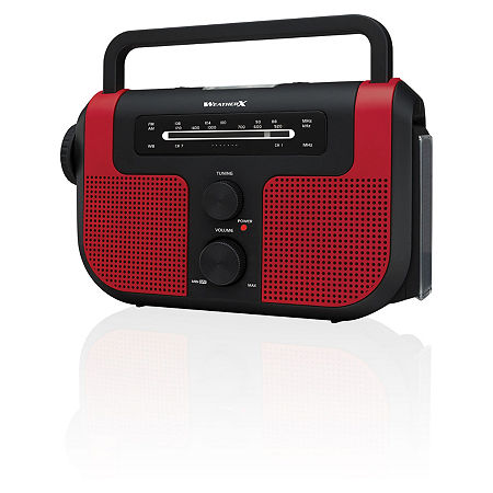 Click here for WeatherX AM/FM/Weatherband Radio  One Size  Red prices