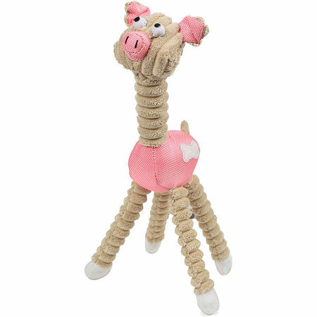 Click here for The Pet Life Jute And Rope Giraffe - Pig Pet Toy... prices