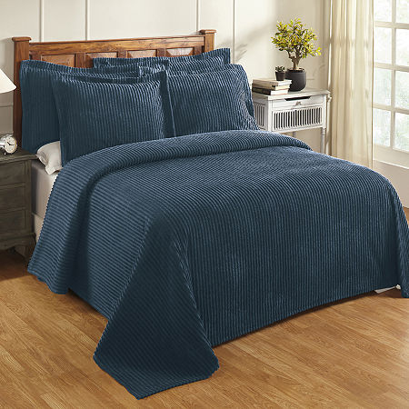 Click here for Better Trends Jullian Bedspread Set  One Size  Blu... prices