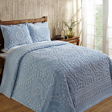 Click here for Better Trends Rio Bedspread Set  One Size  Blue prices