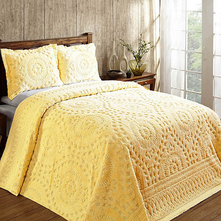 Click here for Better Trends Rio Bedspread Set  One Size  Yellow prices
