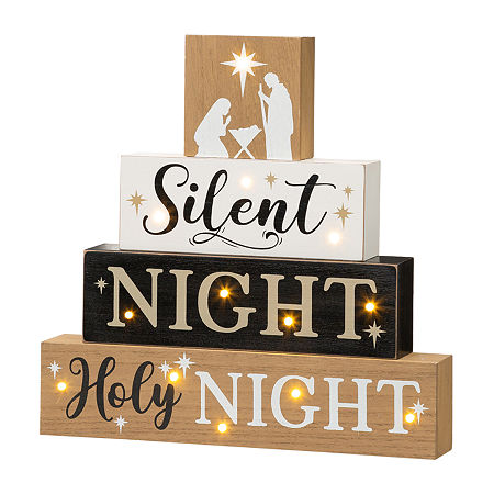 Click here for Glitzhome Christmas Yard Art  One Size  Black prices