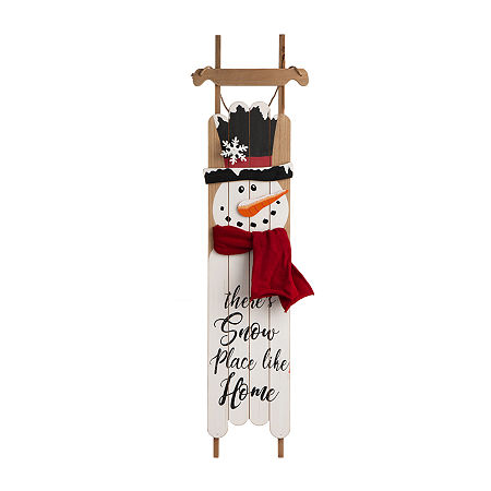 Click here for Glitzhome Traditional Christmas Porch Sign  One Si... prices