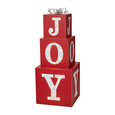 Click here for Glitzhome Christmas Yard Art  One Size  Red prices