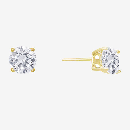 Click here for Silver Treasures Cubic Zirconia 14K Gold Over Silv... prices