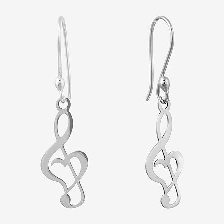 Click here for Silver Treasures Womens Sterling Silver Drop Earri... prices