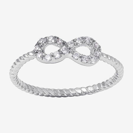 Click here for Silver Treasures Womens 20MM Cubic Zirconia Sterli... prices
