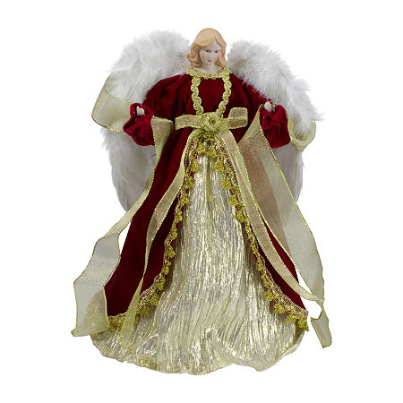 Click here for 14 Red and Gold Traditional Angel Christmas Tree T... prices