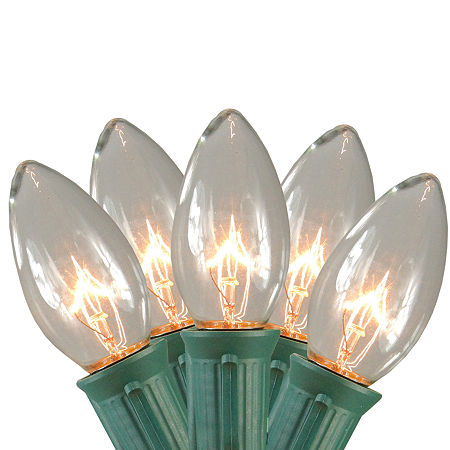 Click here for Set of 15 Clear Lighted C9 Shape Christmas Pathway... prices