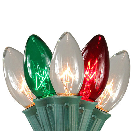 Click here for Set of 15 Lighted Red Clear and Green C9 Christmas... prices