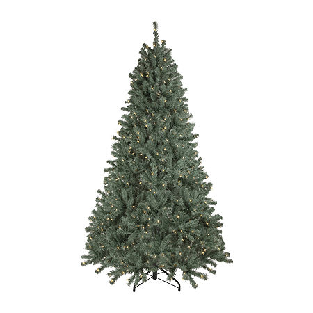Click here for 7.5 Pre-Lit Colorado Blue Spruce Artificial Christ... prices