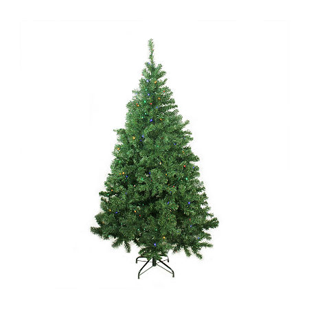 Click here for 6 ft Pre-Lit LED Medium Mixed Classic Pine Artific... prices