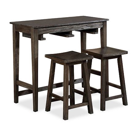 Click here for Comoe 3-pc. Counter Height Rectangular Dining Set... prices