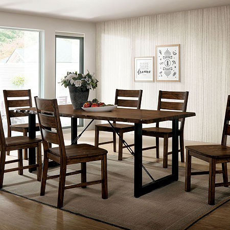 Click here for Break 7-pc. Rectangular Dining Set  One Size  Brow... prices
