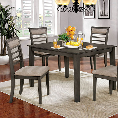 Click here for Chief 5-pc. Rectangular Dining Set  One Size  Gray prices