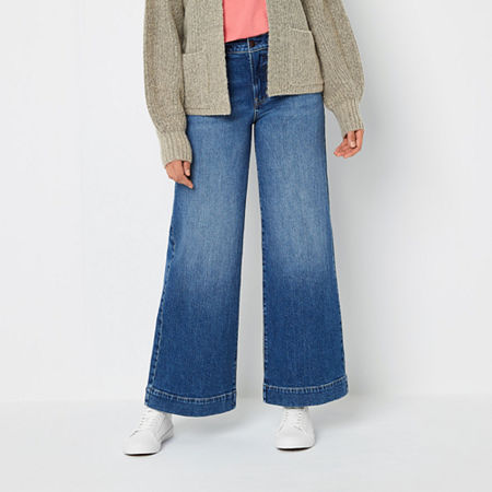 Click here for a.n.a Womens High Rise Wide Leg Jean  20  Blue prices