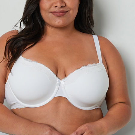 Click here for Ambrielle Organic Cotton Demi Bra  Dd  White prices