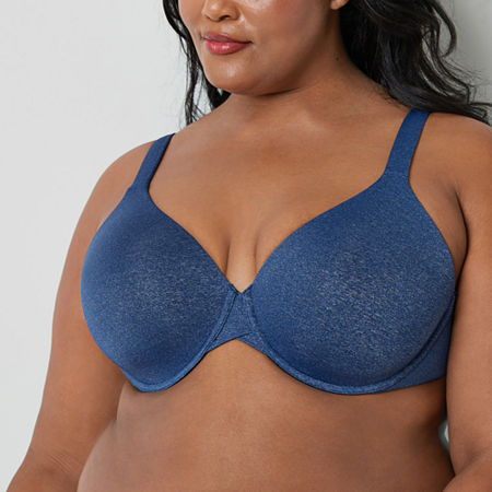 Click here for Ambrielle Everyday Full Coverage Bra  Ddd  Blue prices