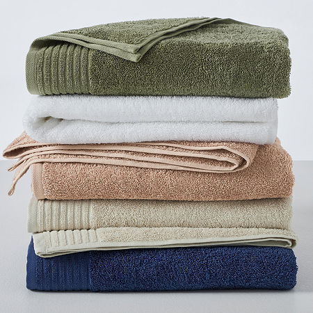 Click here for Linery Cotton Plush Spa 6-pc. Quick Dry Bath Towel... prices