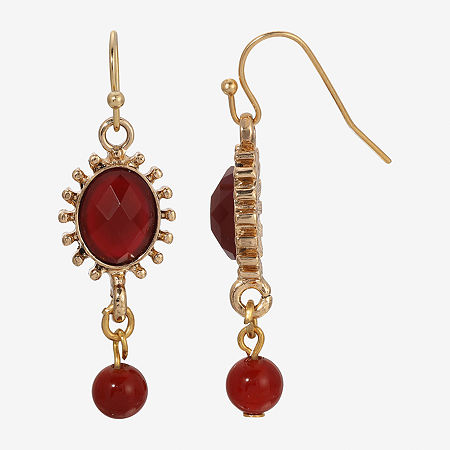 Click here for 1928 Womens Drop Earrings  One Size  Orange prices