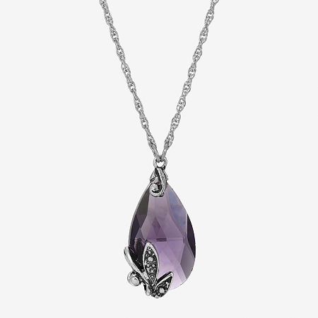 Click here for 1928 Womens Alloy 15 Inch Pendant Necklace  One Si... prices