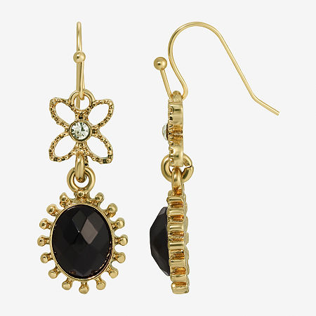 Click here for 1928 Womens Drop Earrings  One Size  Black prices