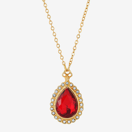 Click here for 1928 Womens Alloy 16 Inch Pendant Necklace  One Si... prices