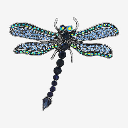 Click here for 1928 Dragonfly Pin  One Size  Blue prices