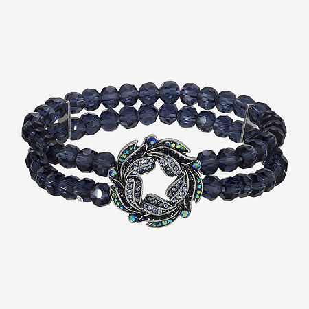 1928 Womens Stretch Bracelet  One Size  Blue