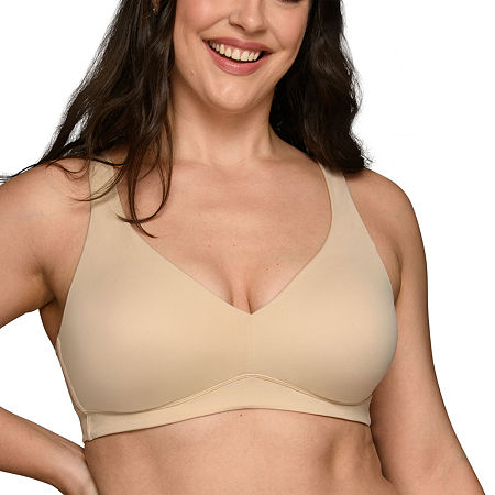 Vanity Fair Womens Beauty Back Simple Size with Lift Bra 72164 - Damask Neutral