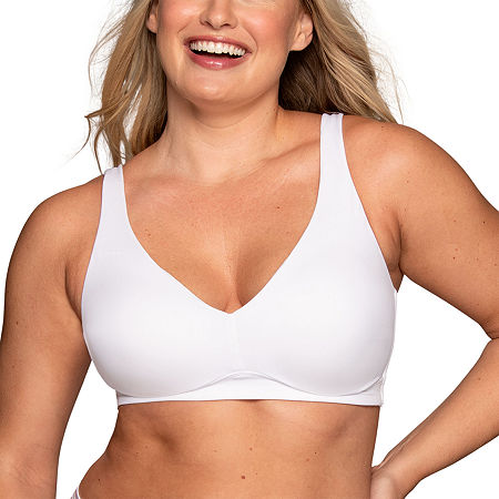 Vanity Fair Womens Beauty Back Simple Size with Lift Bra 72164 - Star White