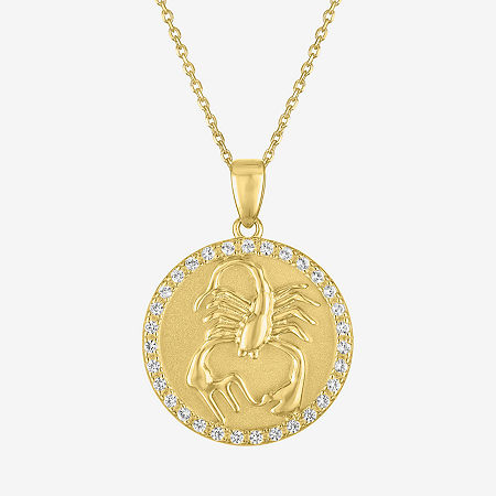 Click here for Zodiac Womens Lab Created White Sapphire 14K Gold... prices