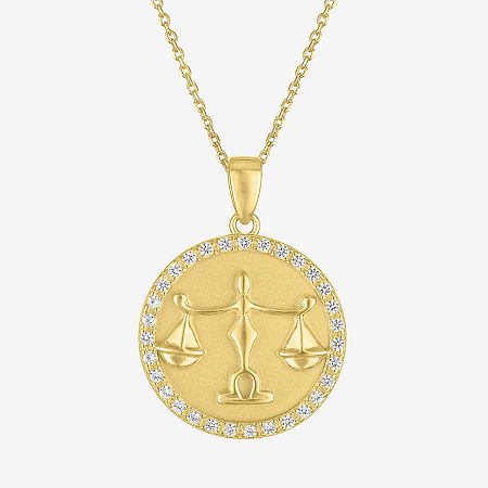 Click here for Zodiac Womens Lab Created White Sapphire 14K Gold... prices