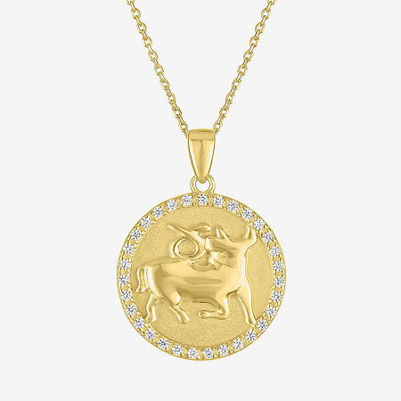 Click here for Zodiac Womens Lab Created White Sapphire 14K Gold... prices