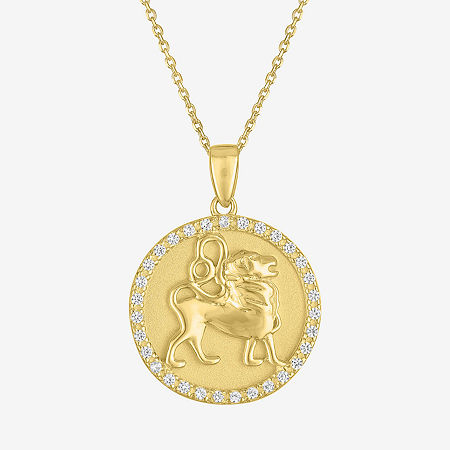 Click here for Zodiac Womens Lab Created White Sapphire 14K Gold... prices
