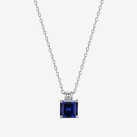 Click here for Womens Gemstone Sterling Silver Pendant Necklace... prices
