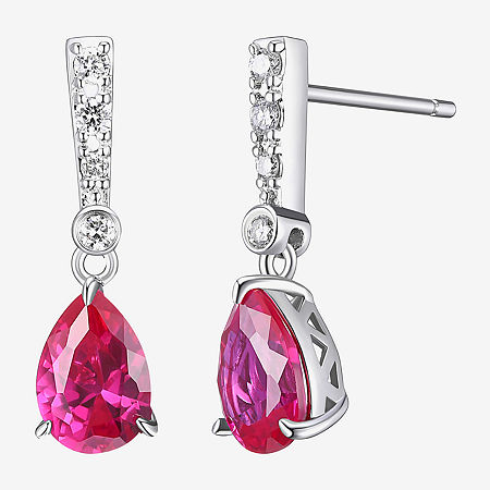 Click here for Gemstone Sterling Silver Pear Drop Earrings  One S... prices