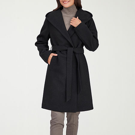 Click here for Frye and Co. Womens Belted Hooded Midweight Trench... prices