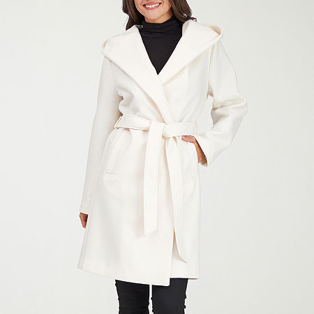 Click here for Frye and Co. Womens Belted Hooded Midweight Trench... prices