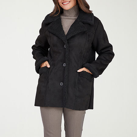 Click here for Frye and Co. Womens Faux Shearling Midweight Coat... prices